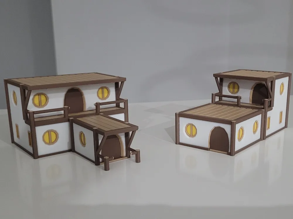 Timberborn Mini Lodge - Folktails by Agent Harm - MakerWorld