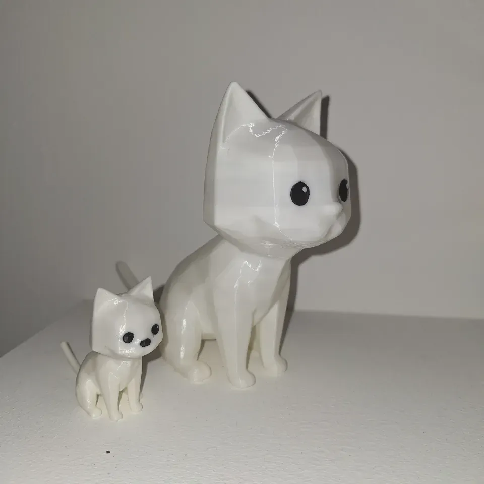 Cat - Semi-Low-Poly by DragarcherMakerWorld: Download Free 3D Models