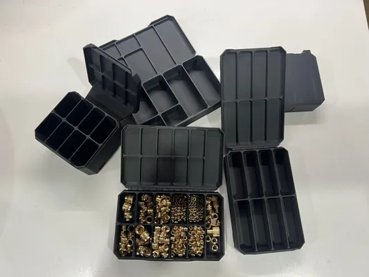 Fully Configurable Clamshell Parts Box - Free 3D Print Model - MakerWorld