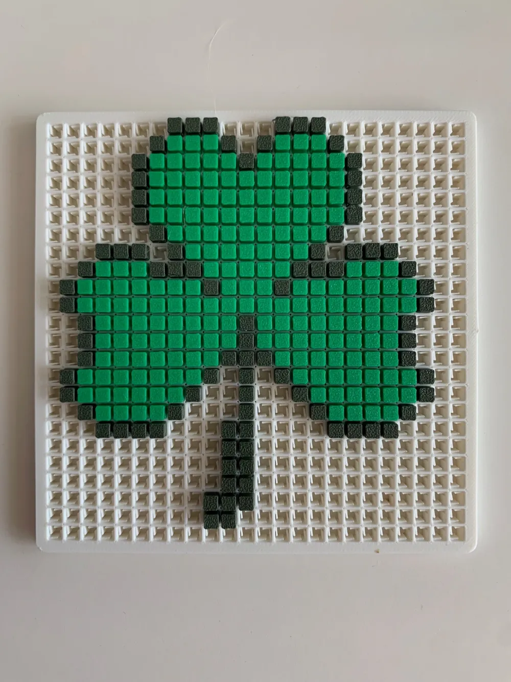 Shamrock Pixel Puzzle by wattmelch - MakerWorld