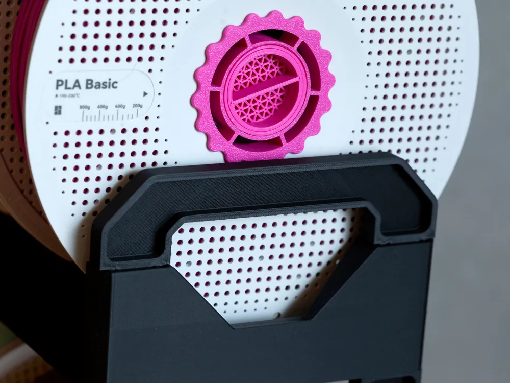 Sturdy Modular Filament Spool Rack Fully Printable by Antiphrasis ...