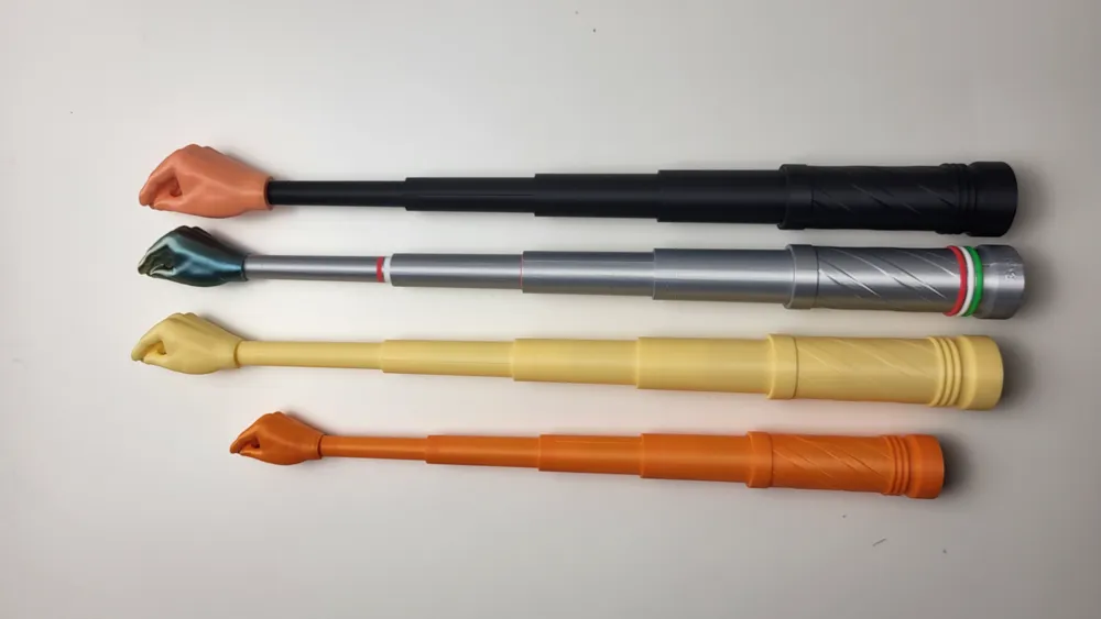 Italian Hand Saber (Collapsible)| Gesture 02 - Free 3D Print Model ...