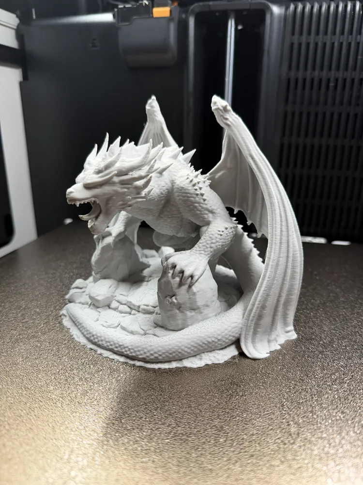 Guardian Dragon - Free 3D Print Model - MakerWorld
