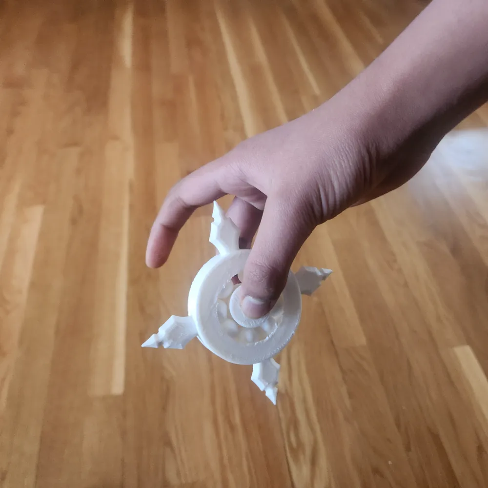 360° Ball Bearing *PROP* Shuriken - Free 3D Print Model - MakerWorld