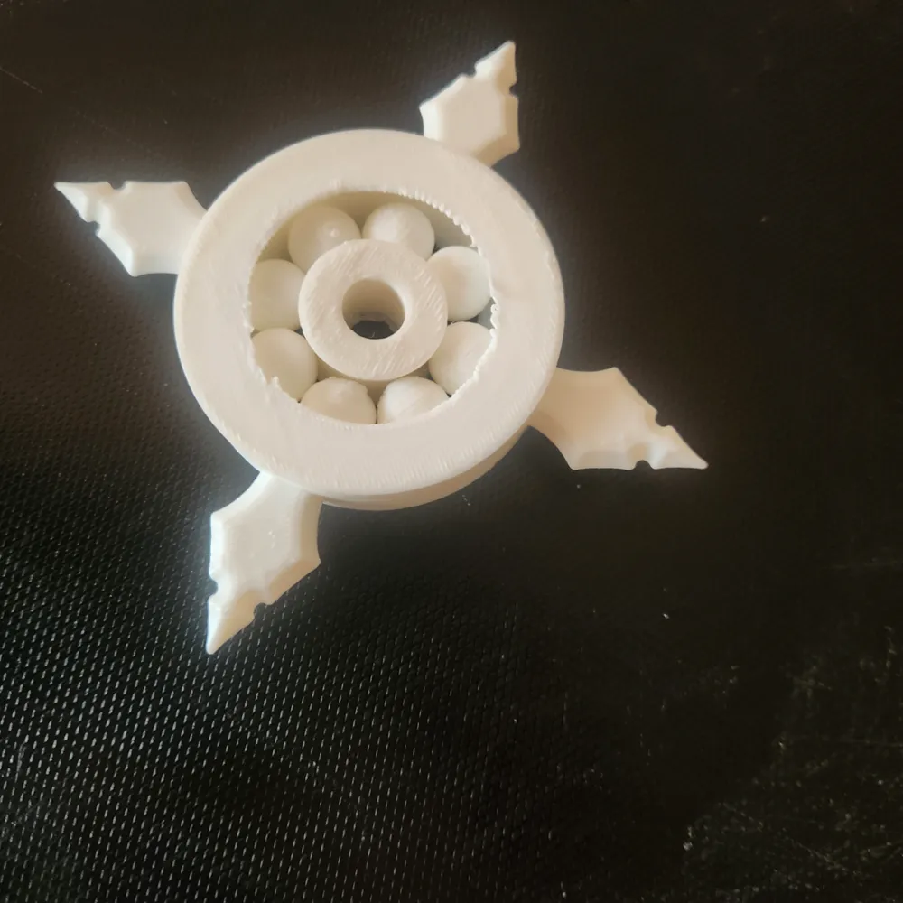 360° Ball Bearing *PROP* Shuriken - Free 3D Print Model - MakerWorld