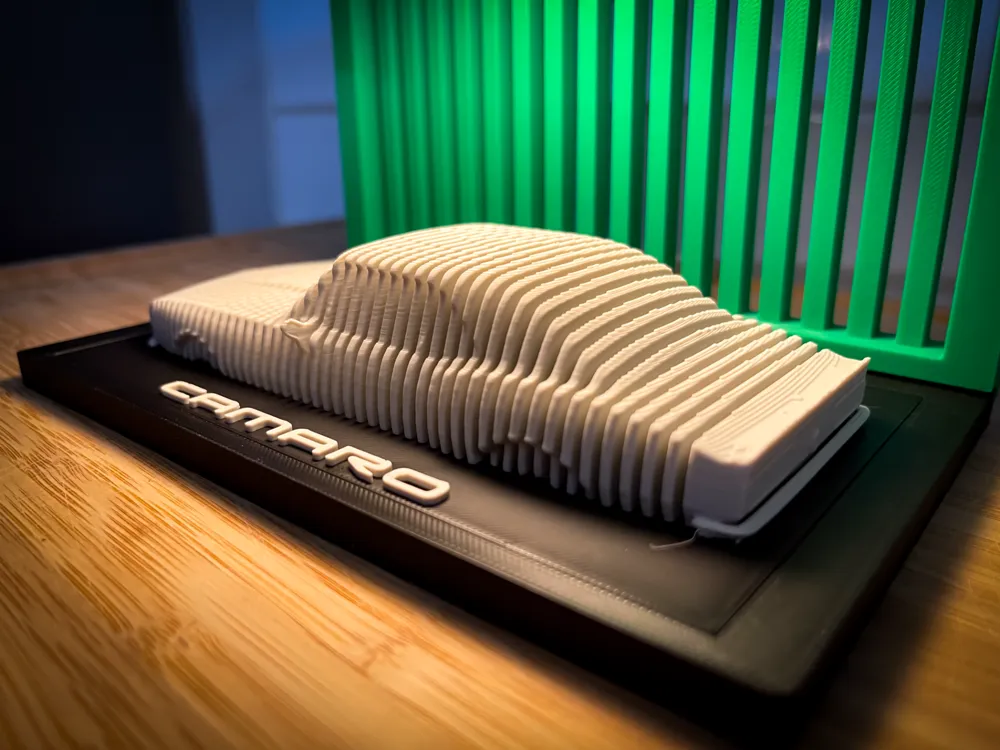 1967 Chevy Camaro - Layered Car Art by ShapeShift 3D Creations ...