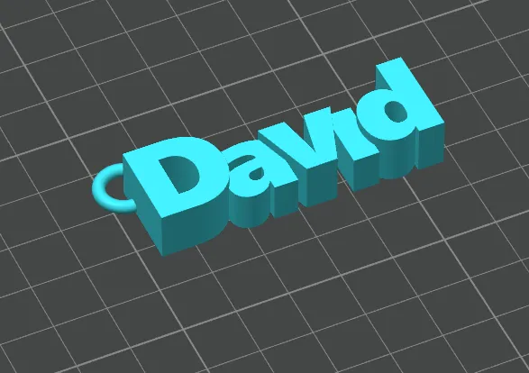 PORTACHIAVI DAVID by daniele.golf87 - MakerWorld