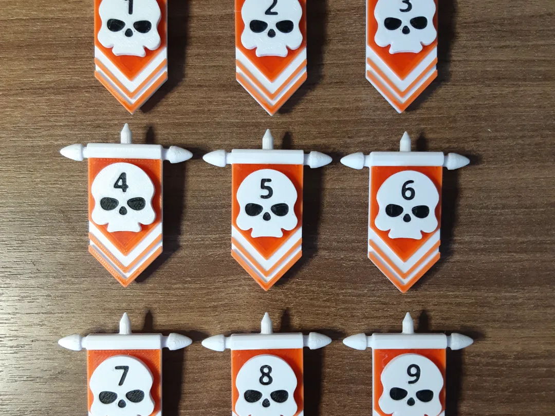 Enemy initiative banner - Free 3D Print Model - MakerWorld