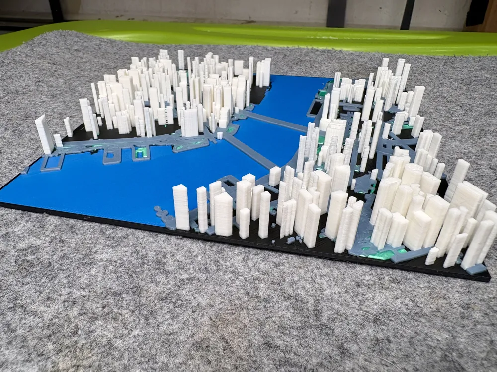 Customized 3D Map - Make a topographic city map. by DrkPxl MakerWorld ...