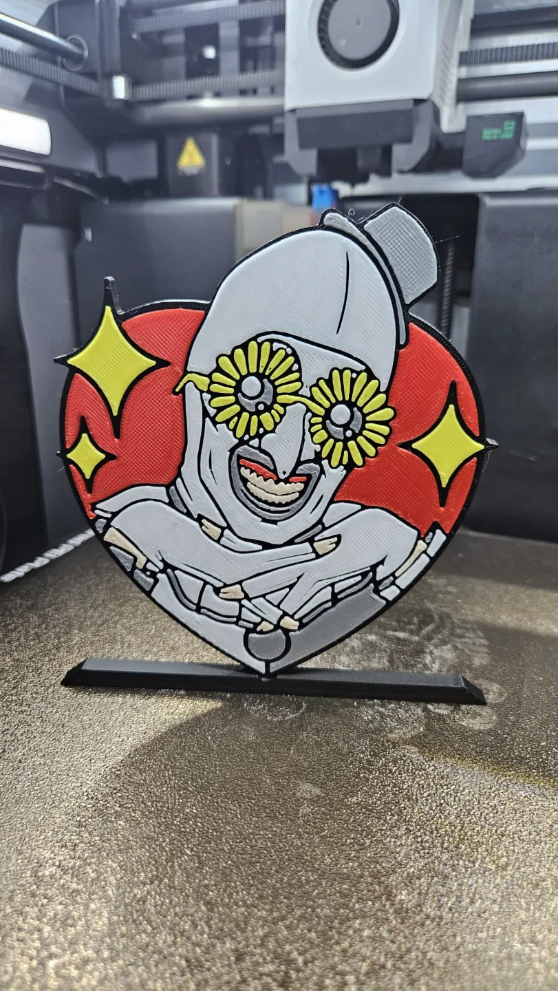 Art the Clown Table Stand by 5kyrunn3r MakerWorld: Download Free 3D Models