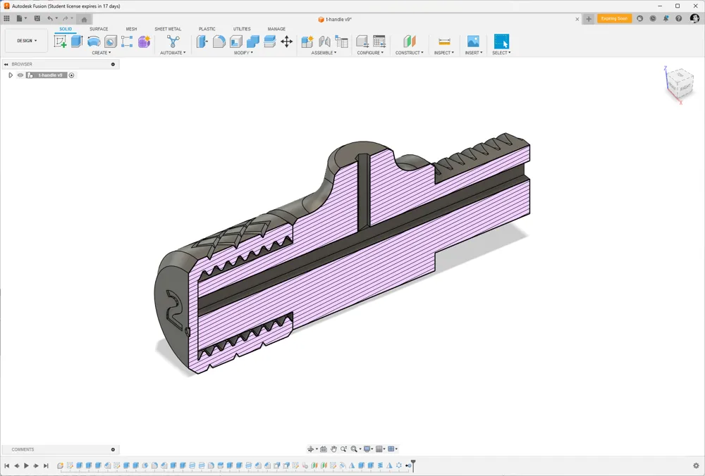 Yet another allen key T-handle by Georg - MakerWorld