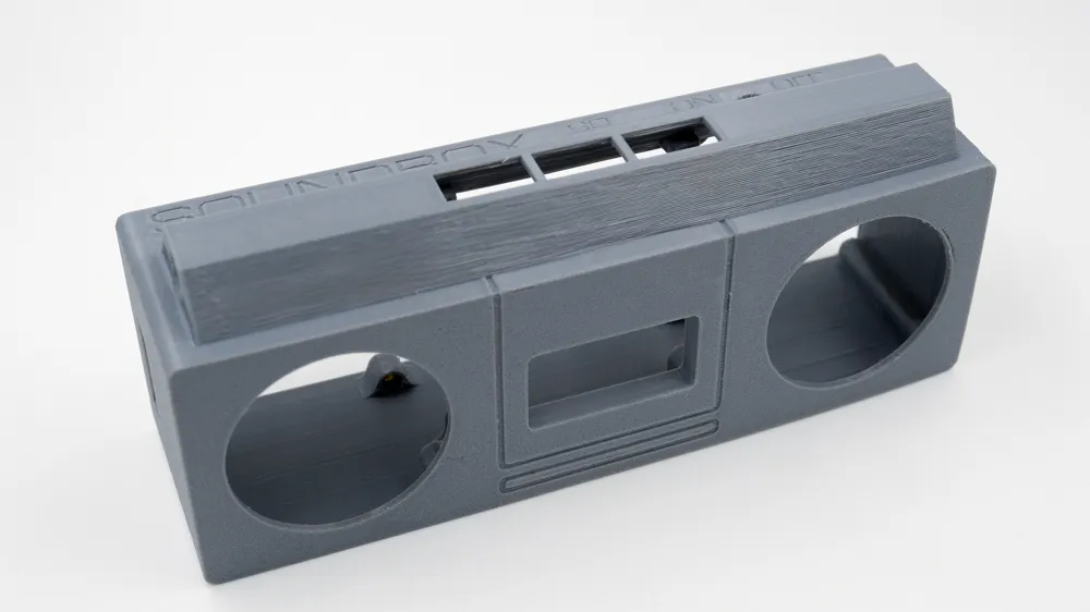Soundbox - Mini Boombox Portátil - Modelo gratuito para impressão 3D ...