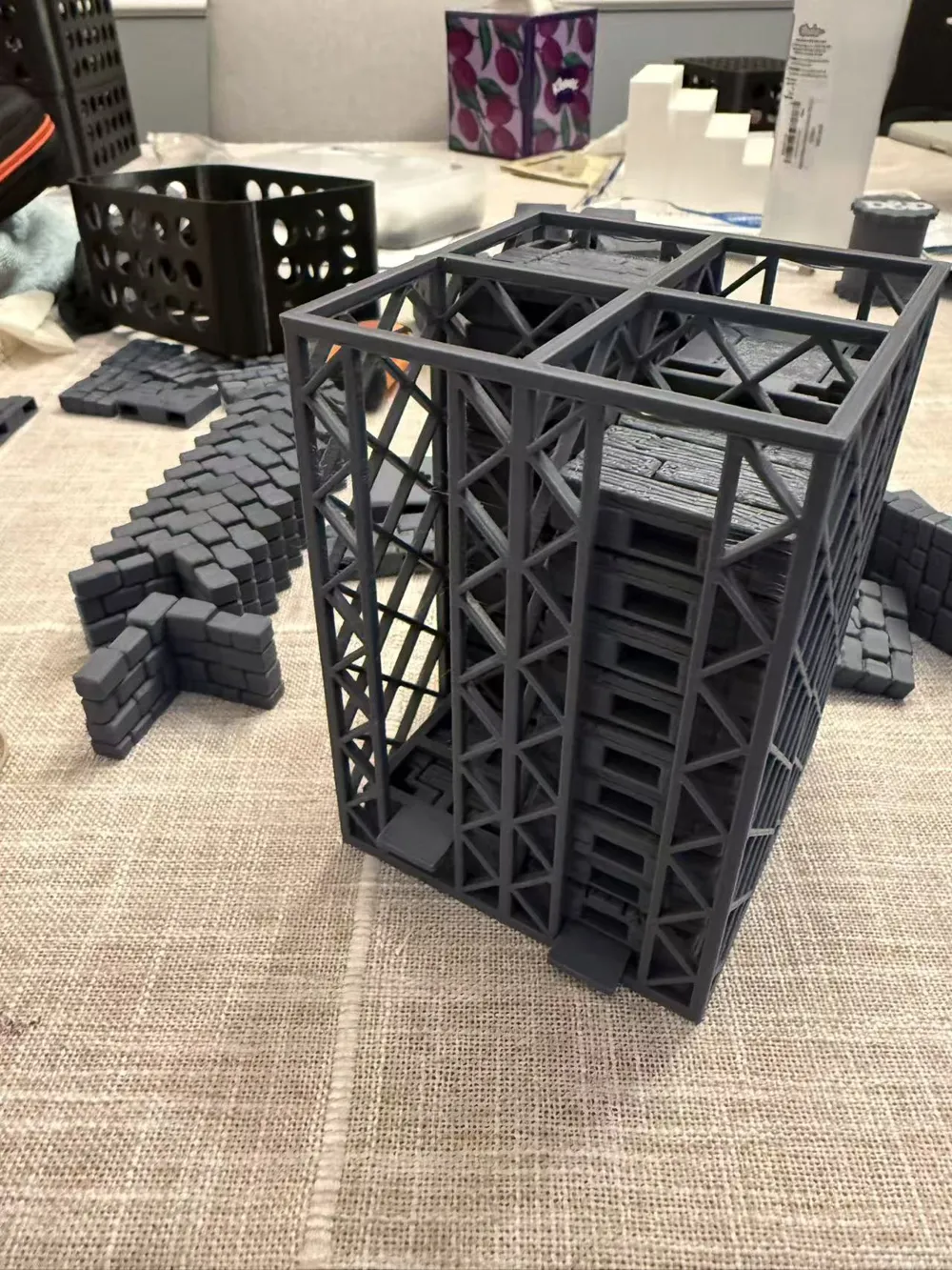 Dragon's Rest Single Tile Containers - Free 3D Print Model - MakerWorld