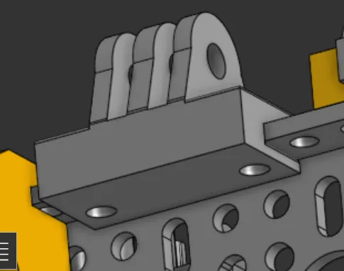 GoBilda compatable GoPro FTC/FRC mount by Geno - MakerWorld