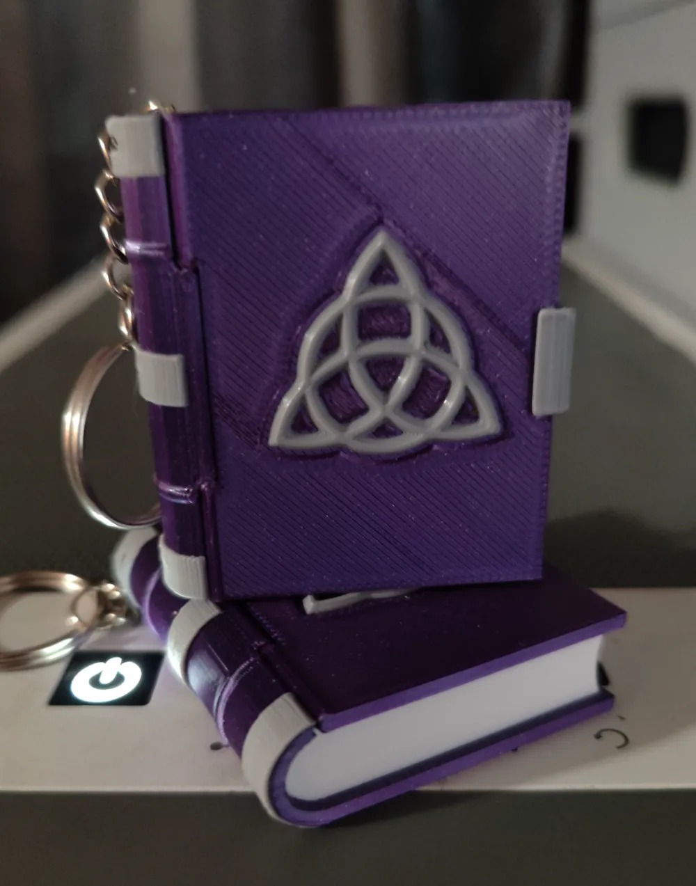 Tiny Spell Book Keychain - Free 3D Print Model - MakerWorld