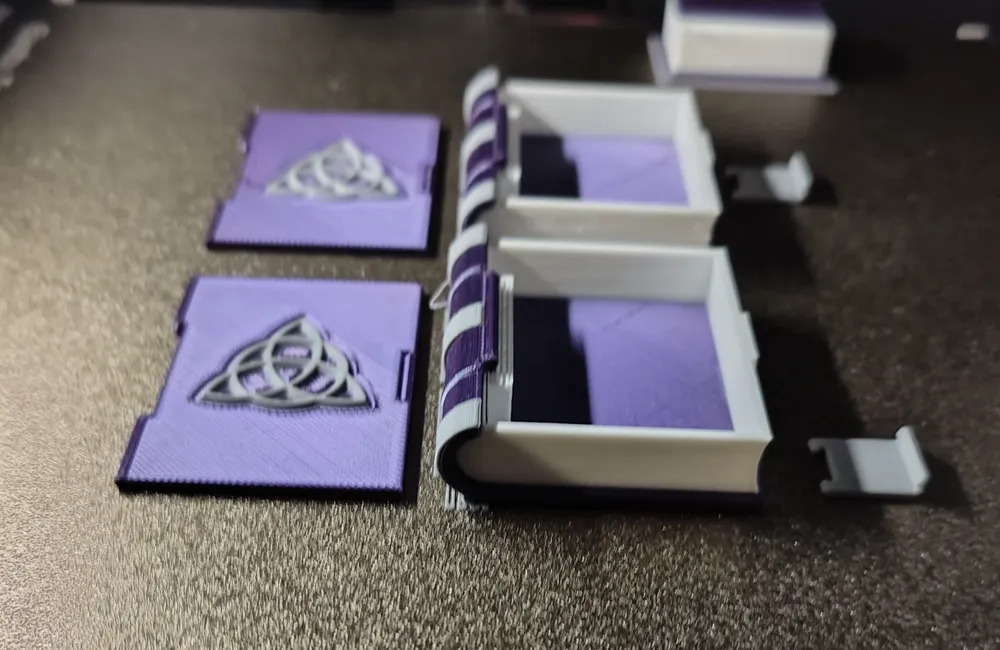 Tiny Spell Book Keychain - Free 3D Print Model - MakerWorld