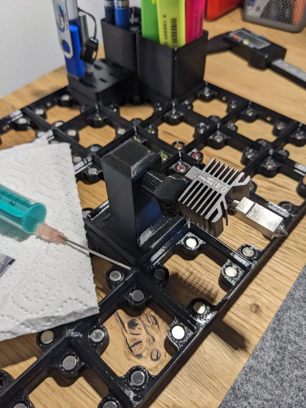 BambuLab Nozzle Changing Tool - Gridfinity Edition - Free 3D Print ...
