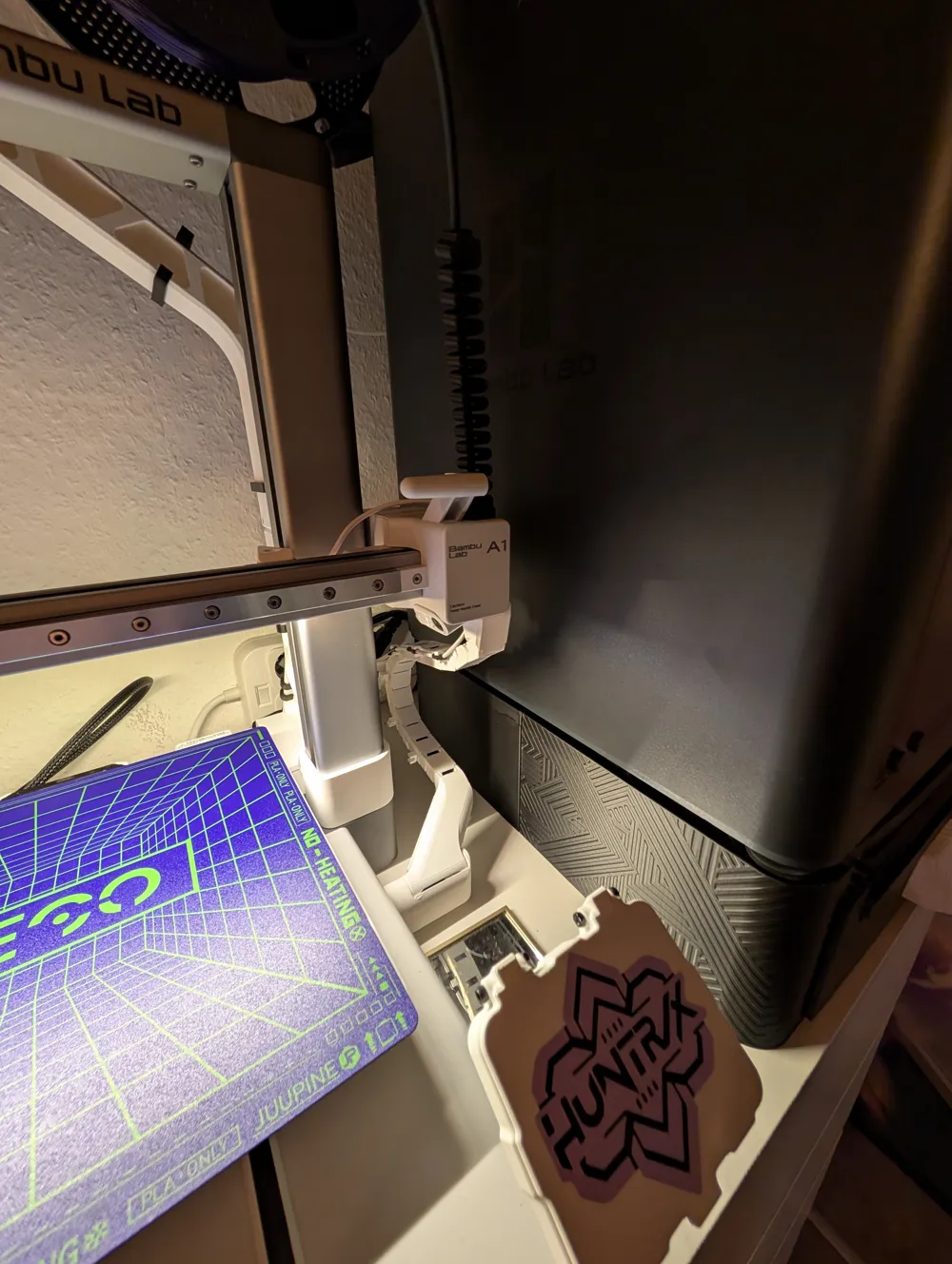 Bambu Lab A1 - BMCU370 Space-Saving & Frame Mod - Free 3D Print Model ...