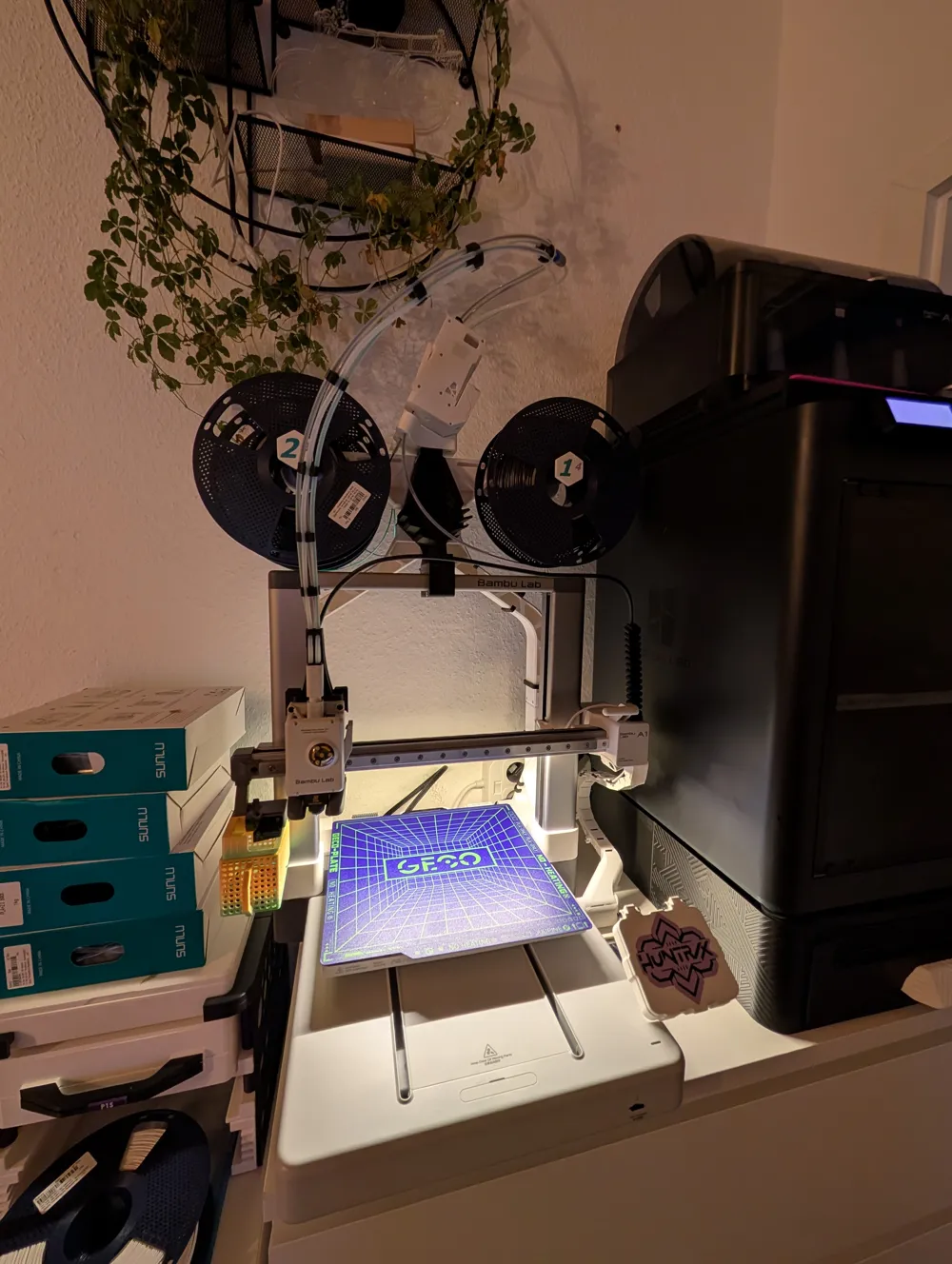 Bambu Lab A1 - BMCU370 Space-Saving & Frame Mod - Free 3D Print Model ...