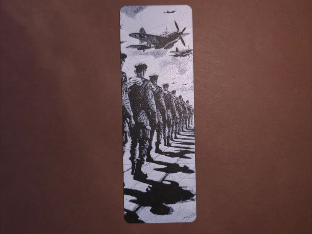 WWII Aircraft 3 Bookmark by Fyty Atrus Design MakerWorld: Download Free ...