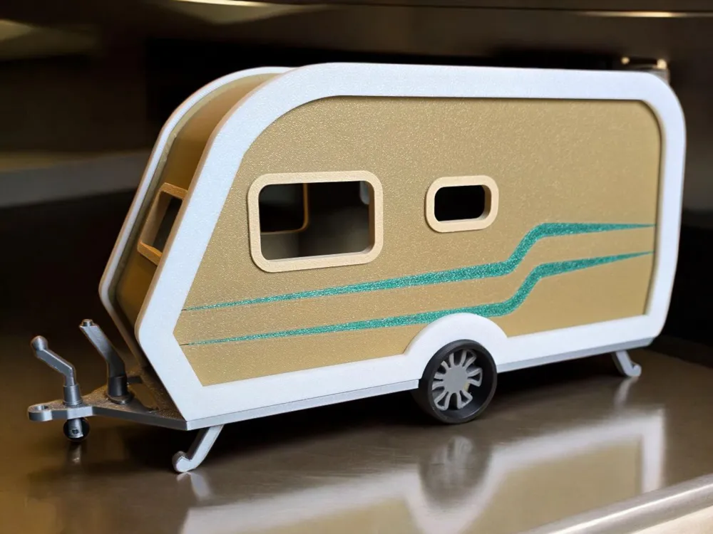 Caravan Model - Free 3D Print Model - MakerWorld