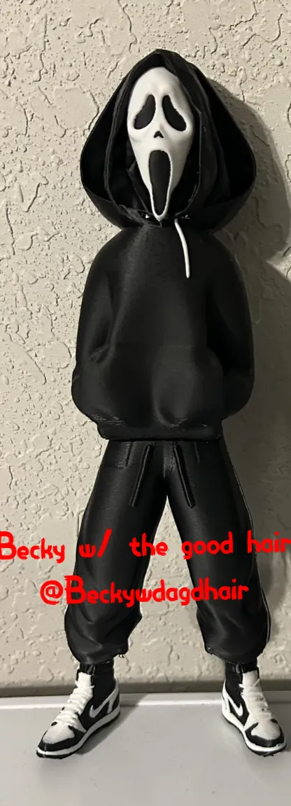 Urban Vibes Ghostface Blackout Slasher Edition by Ryan @ TheMajinLab ...