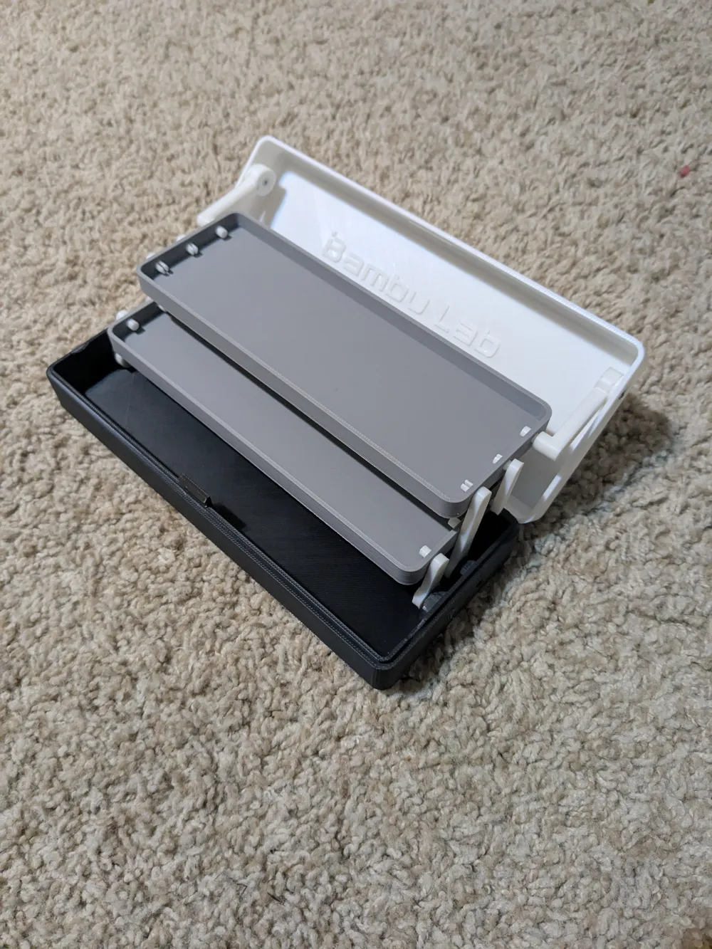 3 Layer Pencil Box Unbranded (Remix) - Free 3D Print Model - MakerWorld
