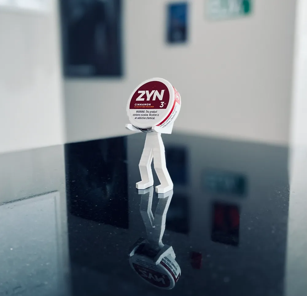 ZYN Man - Zyn Desk Holder by Blacho - MakerWorld
