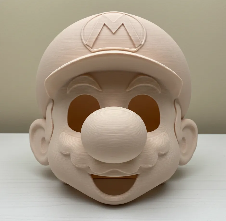SUPER MARIO MASK/LAMP - Free 3D Print Model - MakerWorld