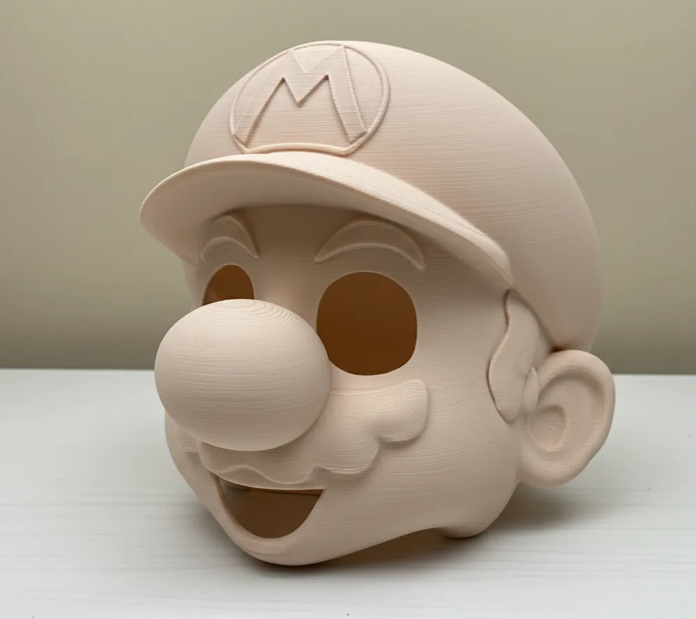 SUPER MARIO MASK/LAMP - Free 3D Print Model - MakerWorld