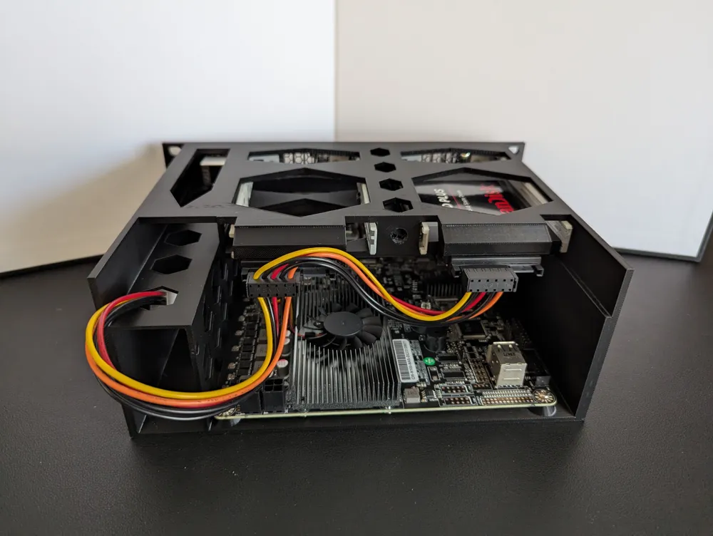 10" 2U Rack mountable ITX NAS with 2x 2.5" HDDs - Free 3D Print Model ...