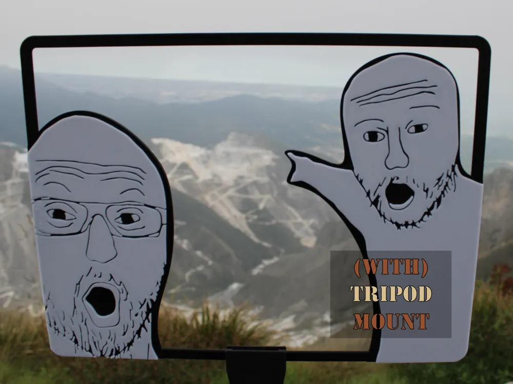 Wojak meme - Pointing Soyjak Frame by Hexagonal Pine NutMakerWorld ...