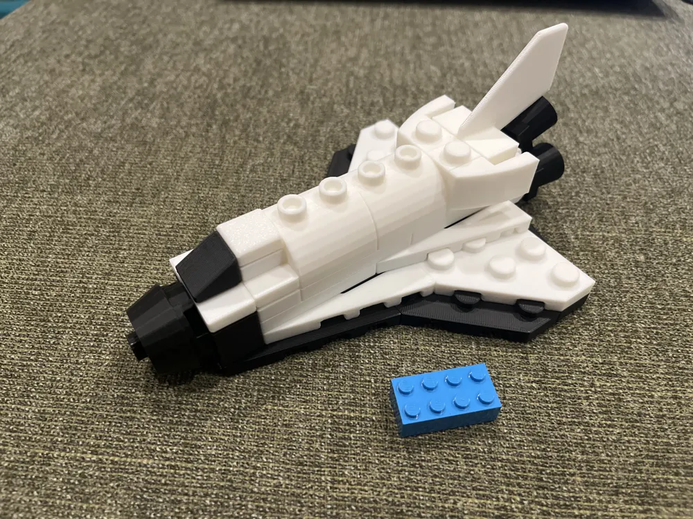 Brick Space Shuttle 200% scaled by Golf1Franz MakerWorld: Download Free ...