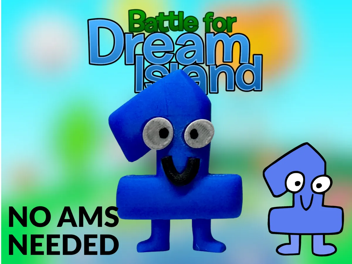 One de BFDI – El Villano Algebralien - SIN AMS por SM3y MakerWorld ...