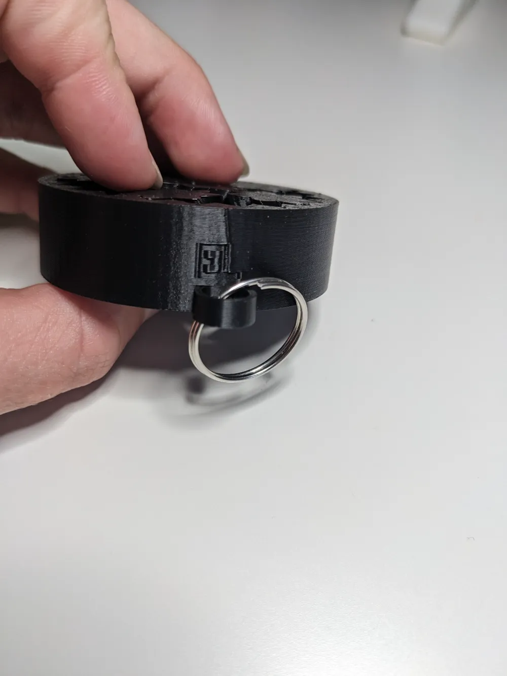 Gear Fidget Spinner Keychain Remixed by Penguin Prints - MakerWorld