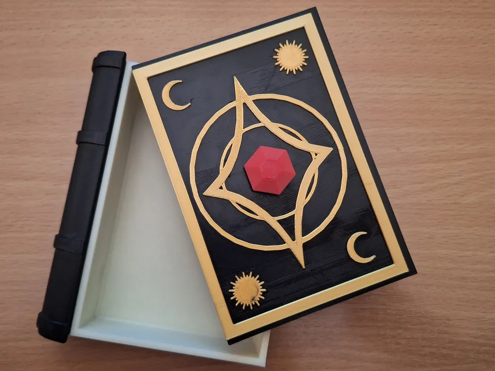 Magic Book Box - Free 3D Print Model - MakerWorld