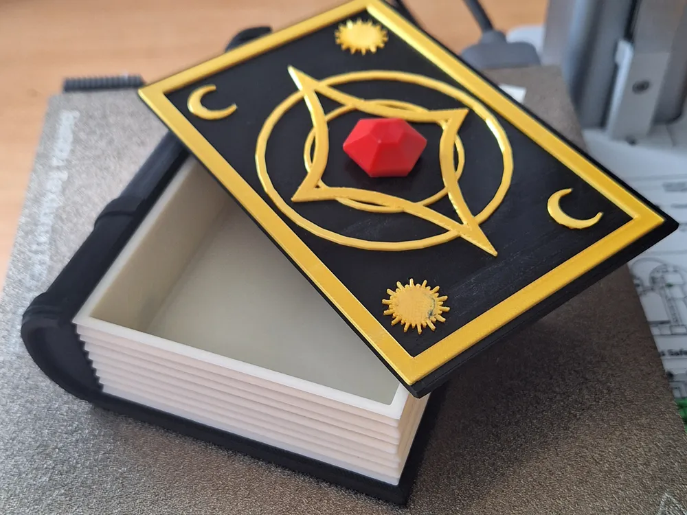 Magic Book Box - Free 3D Print Model - MakerWorld