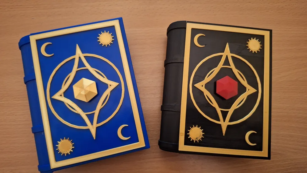 Magic Book Box - Free 3D Print Model - MakerWorld