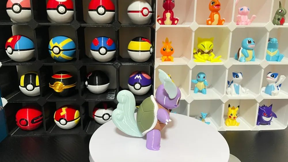 Wartortle (Shiny) by Pokemon MakerWorld: Download Free 3D Models