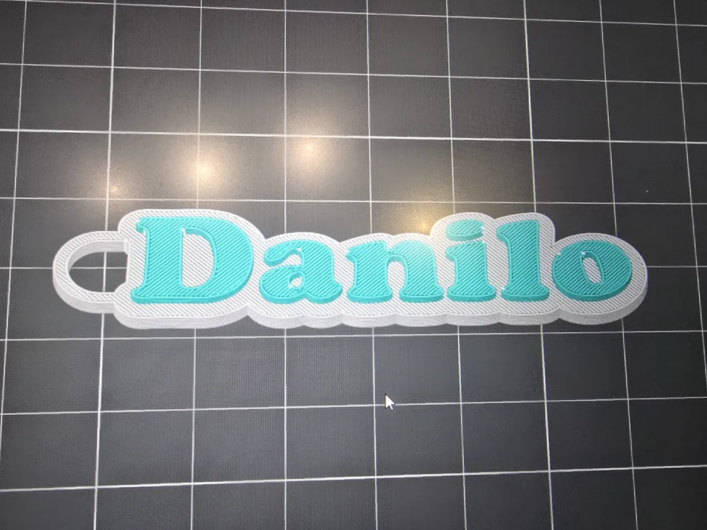 Keychain Danilo by Fabrizio Demuro - MakerWorld