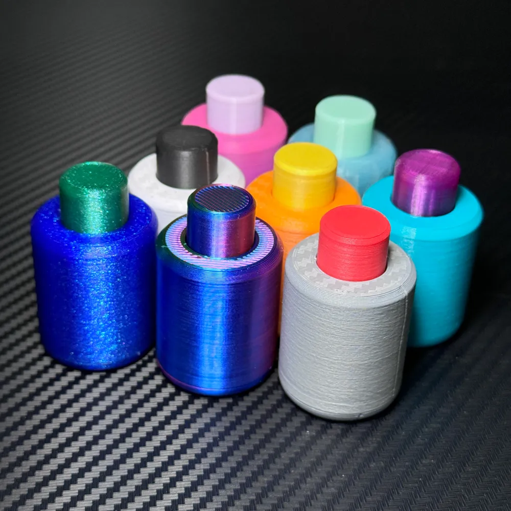 Clicky Two-State Fidget Button - Free 3D Print Model - MakerWorld