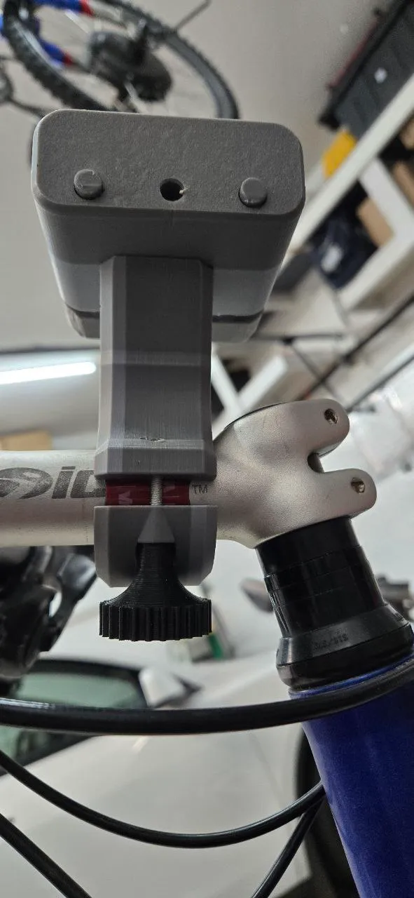 bike handle bar stem phone support Remixed by ArnaldoB MakerWorld ...