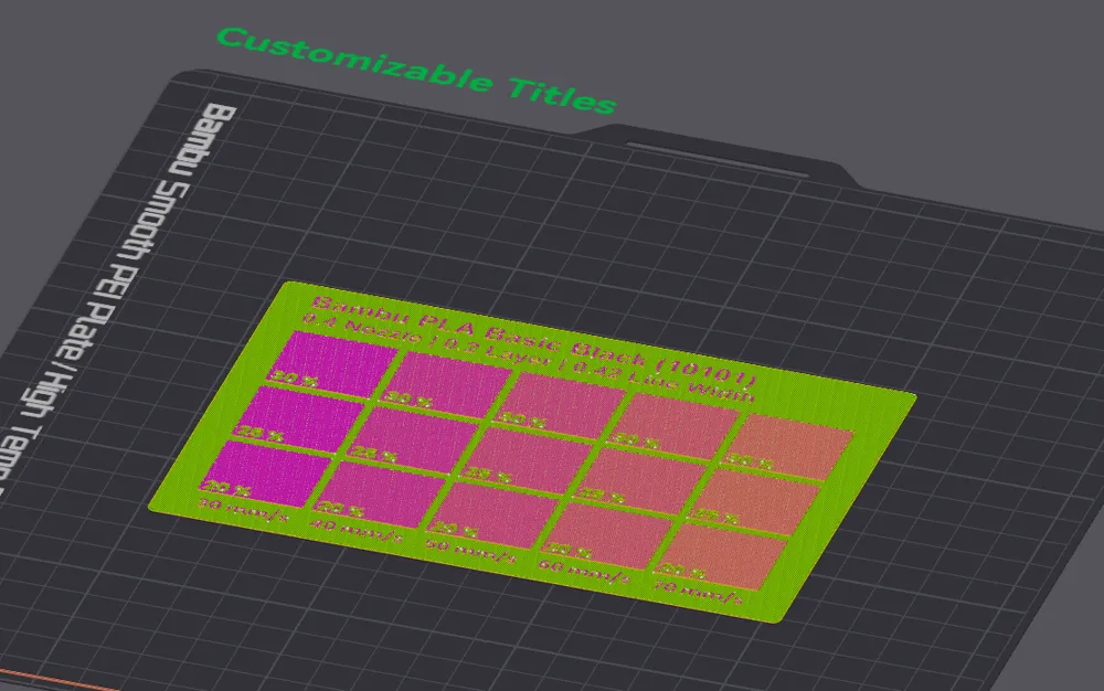 Calibration Cards + Storage | Ironing & Flow Ratio - Free 3D Print ...