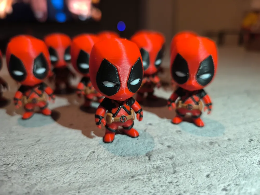 Deadpool - keychain by Frontx MakerWorld: Download Free 3D Models