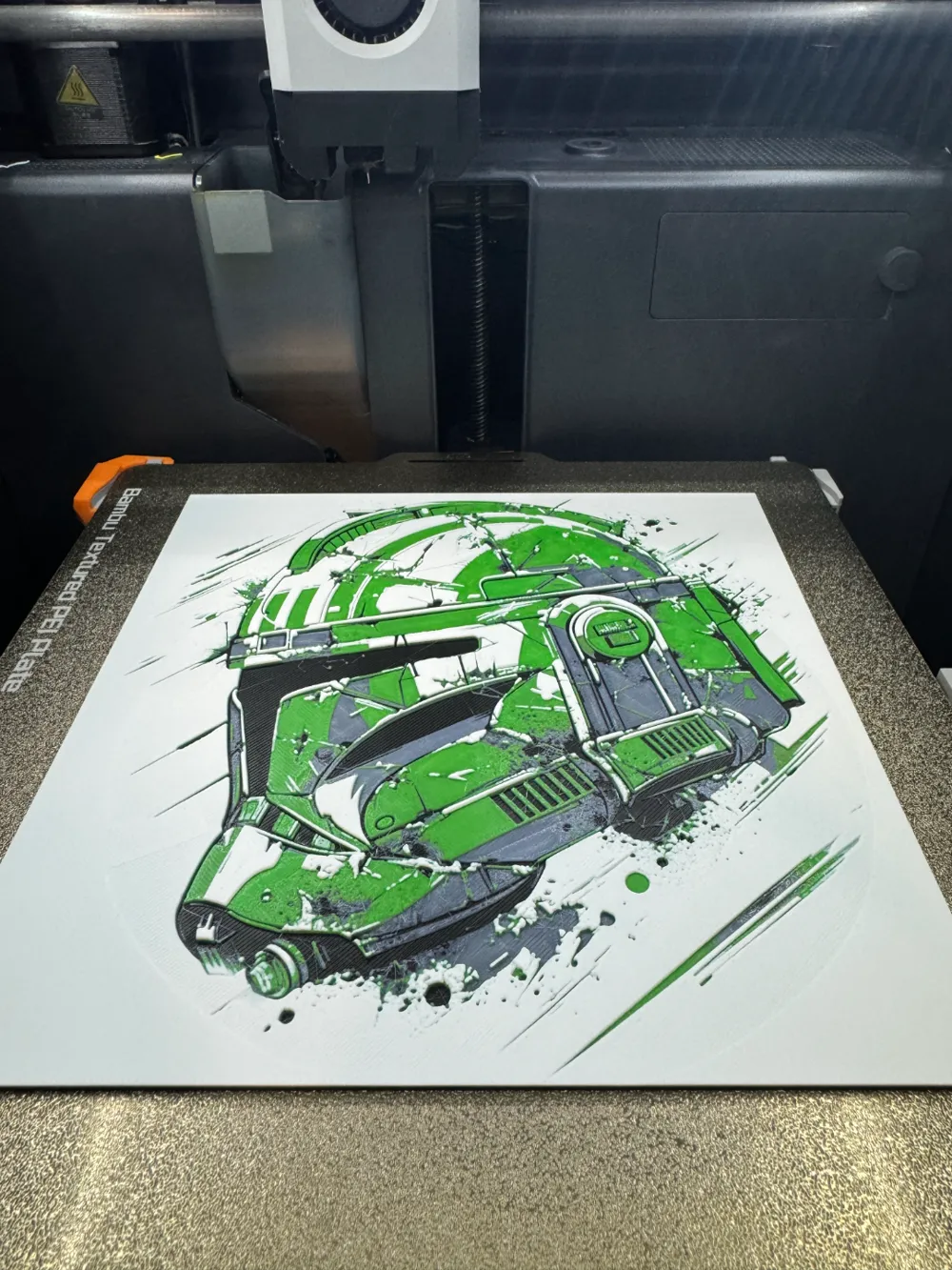 Green Leader - Clone Trooper Helmet by Canadian Gamer - MakerWorld