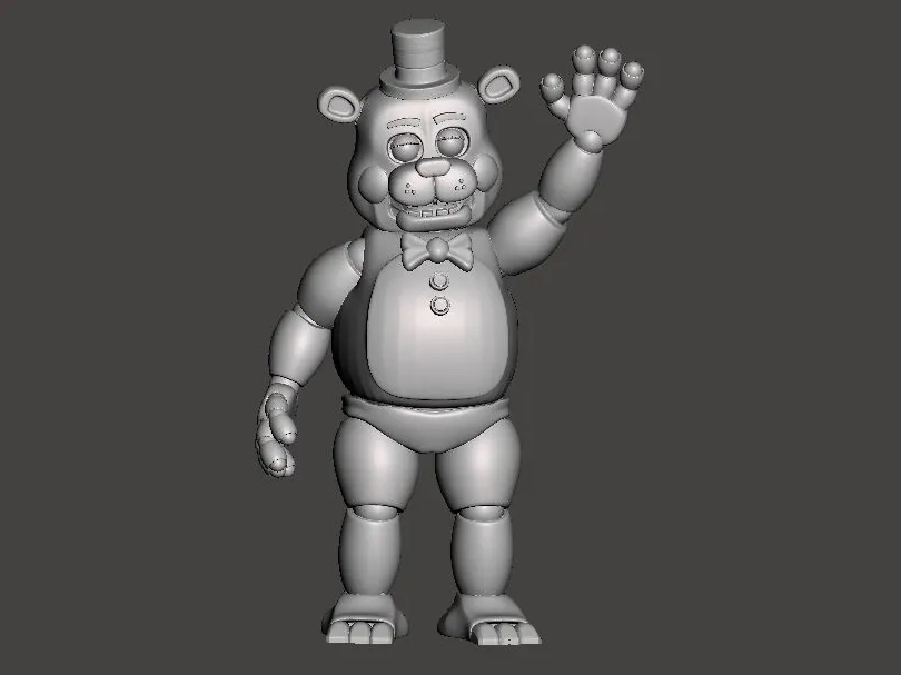 STATIC Freddy Fazbear Tribute FNAF Movie Edition - Free 3D Print Model ...