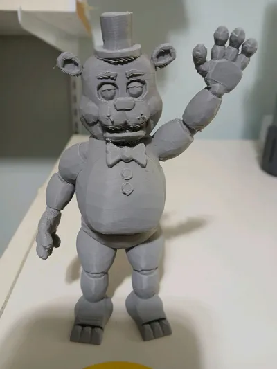 STATIC Freddy Fazbear Tribute FNAF Movie Edition - Free 3D Print Model ...