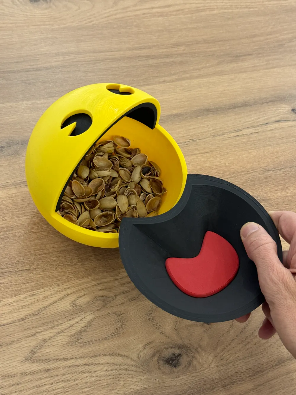Pac-Man Pistachio Bowl - Free 3D Print Model - MakerWorld