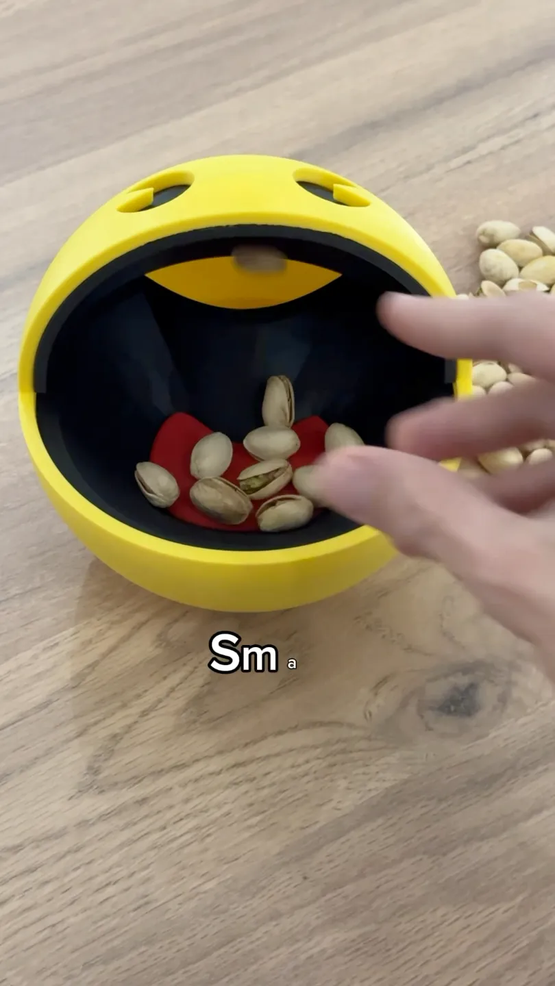 Pac-Man Pistachio Bowl - Free 3D Print Model - MakerWorld