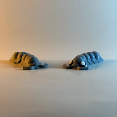 Articulated Cute Isopod by Waffly3D MakerWorld: Download Free 3D Models